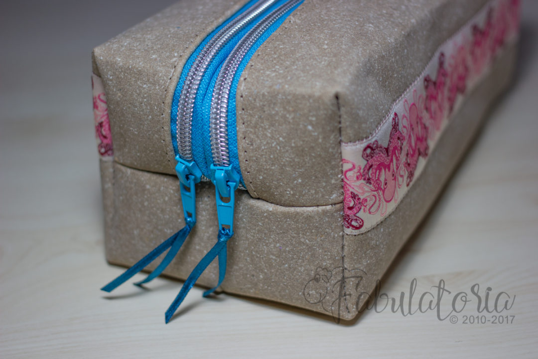 Annex Double-Zip Box Pouch - maritim mit ReLeda und verspielt - Fabulatoria